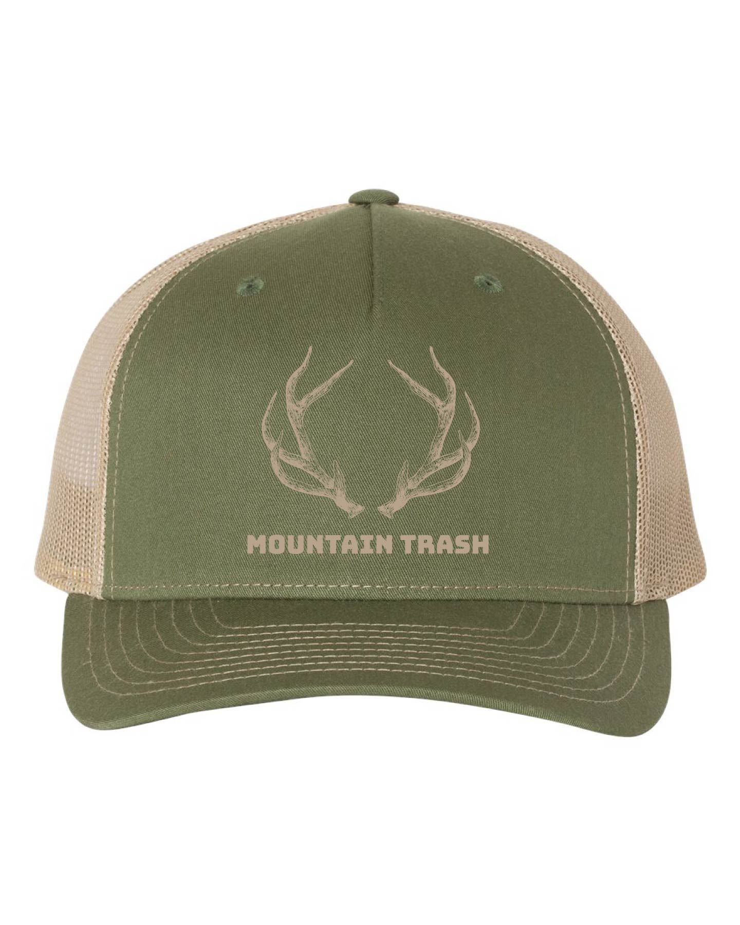 Printed Shed - Army / Tan Snapback – Mountain Trash